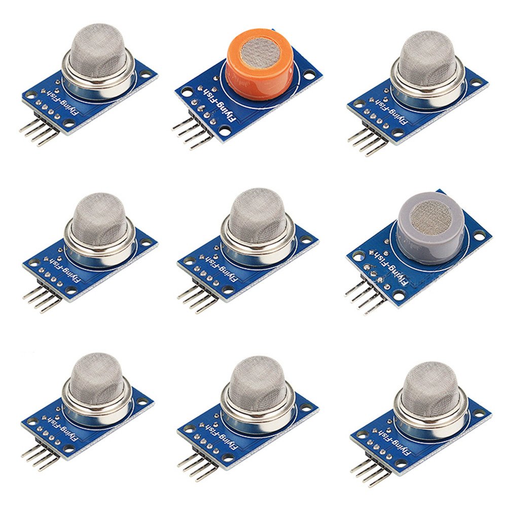 BONATECH 9 In 1 MQ Sensor Modules Kit Project Super Starter Kits For ...
