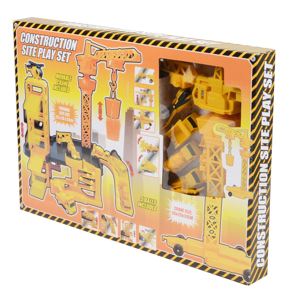 CONSTRUCTION SITE PLAYSET: Amazon.co.uk: Toys & Games