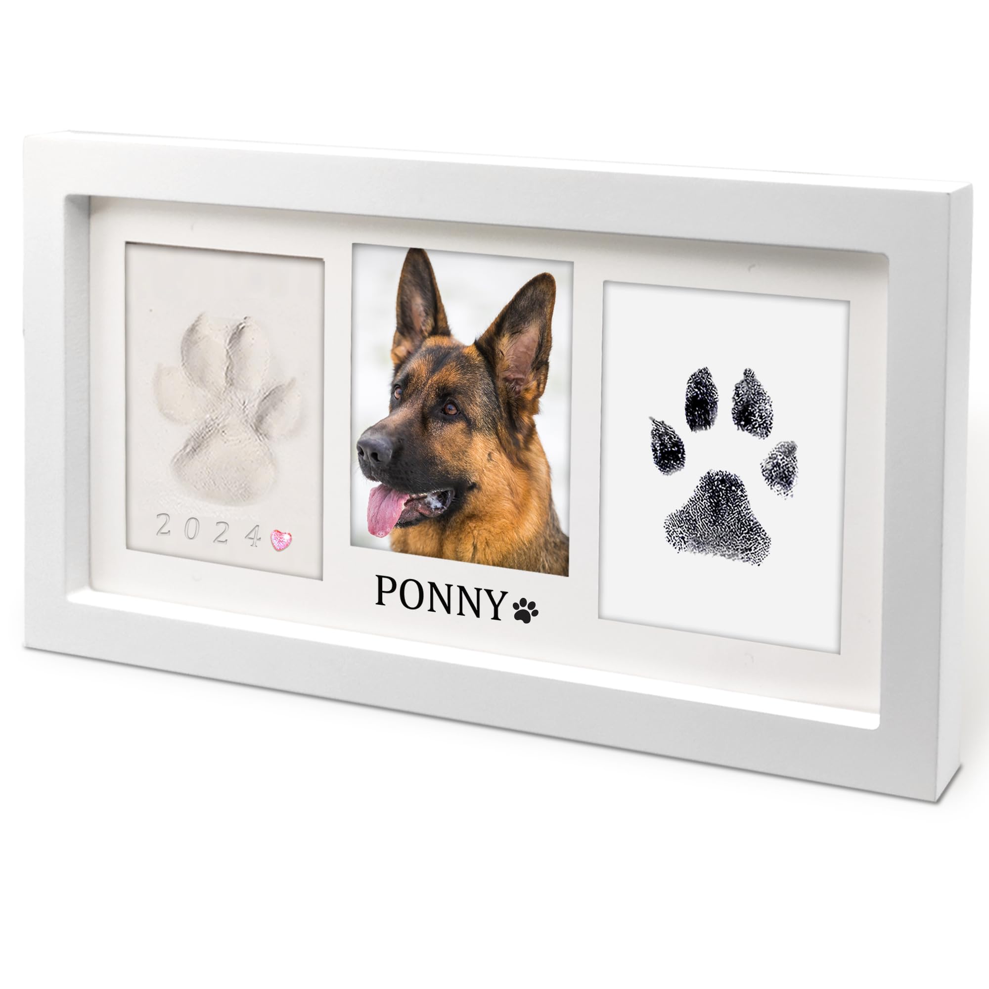 MYPAWLETS Extra Large Paw Print Frame Kit,Dog/Cat Paw Print Kit,Soft ...