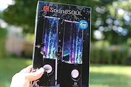 Amazon.com: SoundSOUL Water Dancing Speakers Light Show Water Fountain ...