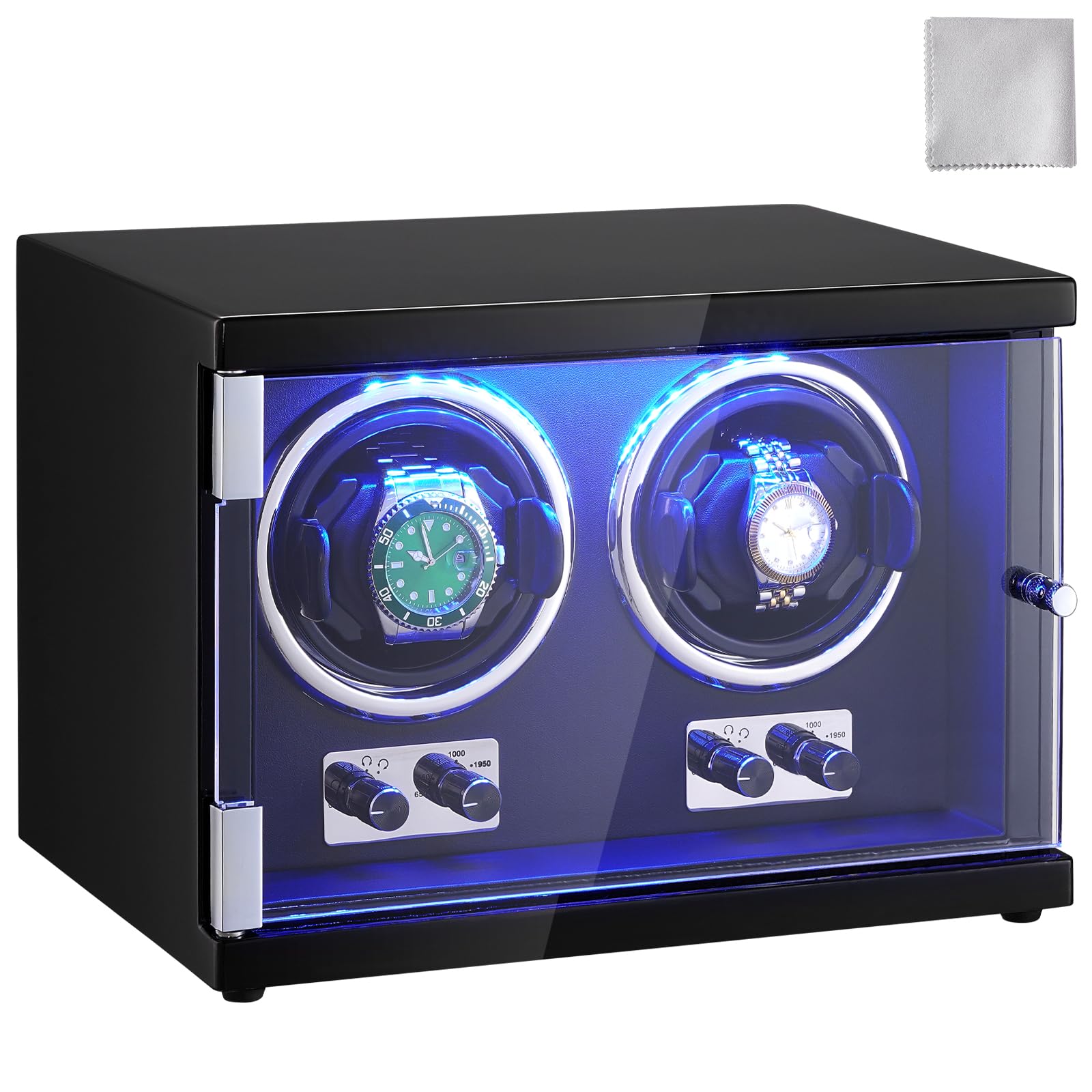 VEVOR Watch Winder, Rotating Watch Box for High-End Automatic Watches ...