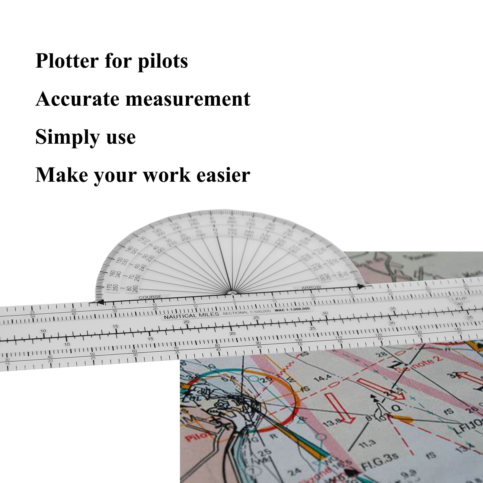 Mua Premier Fixed Plotter for Pilots, Efficiently Plotting Tool for Pilots, Planning Flight ...