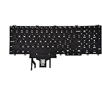 Amazon.com: Replacement Keyboard for Dell Latitude 5500 5501 5510 5511 ...