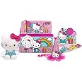 Amazon.com: Megatoys Hello Kitty Party Gift Set - Tin Box, Pencil Case ...