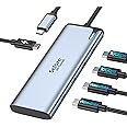 Amazon.com: Selore&S-Global USB C Splitter with 4K/60Hz Video Output,USB C Hub Dual Monitor with ...