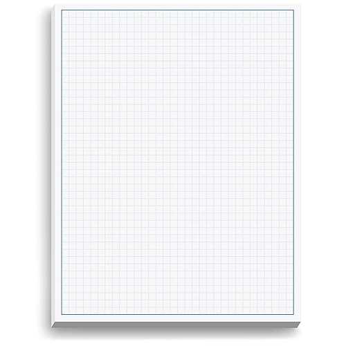 Graph Paper Pad for Blueprint Drawings, Drafting, Engineering Drawing ...
