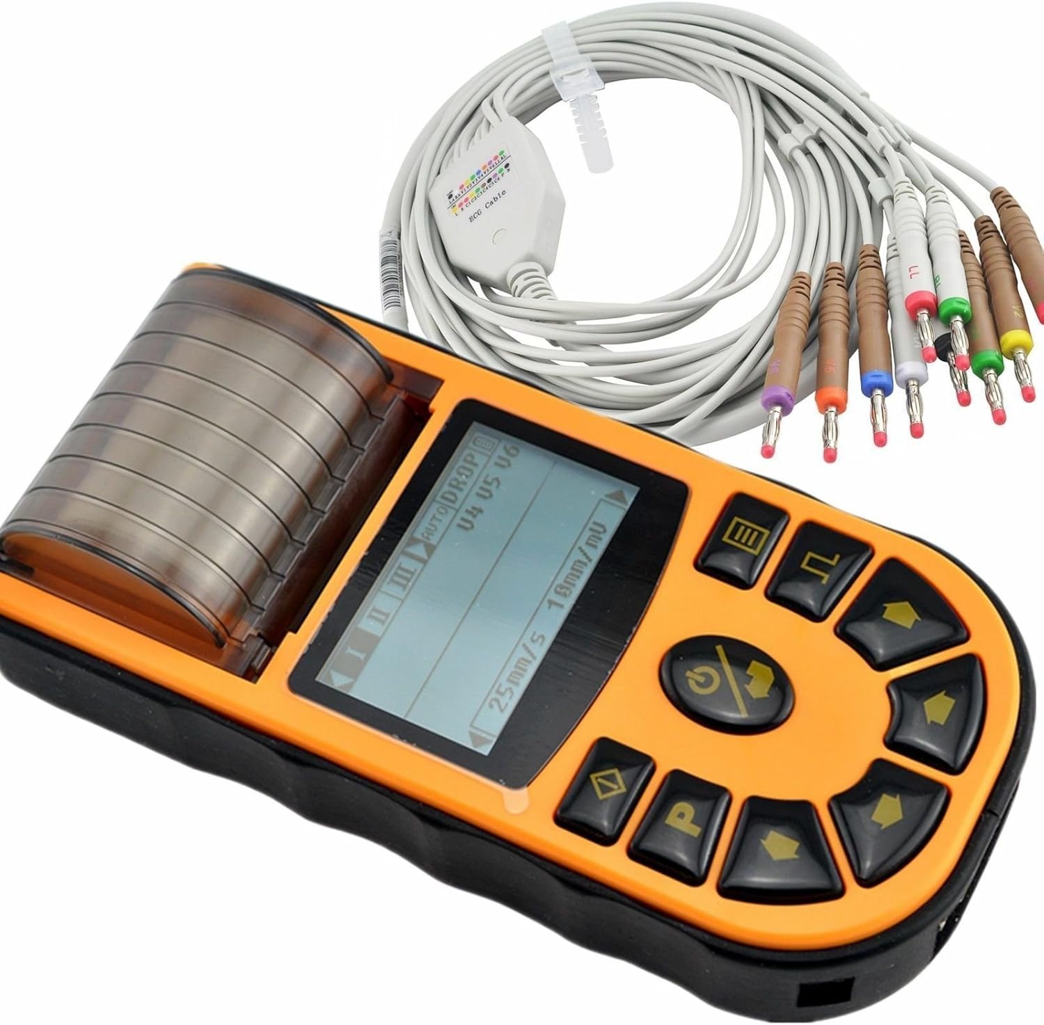 CONTEC ECG80A Portable Cardiology ECG Machine: Amazon.co.uk: Health ...