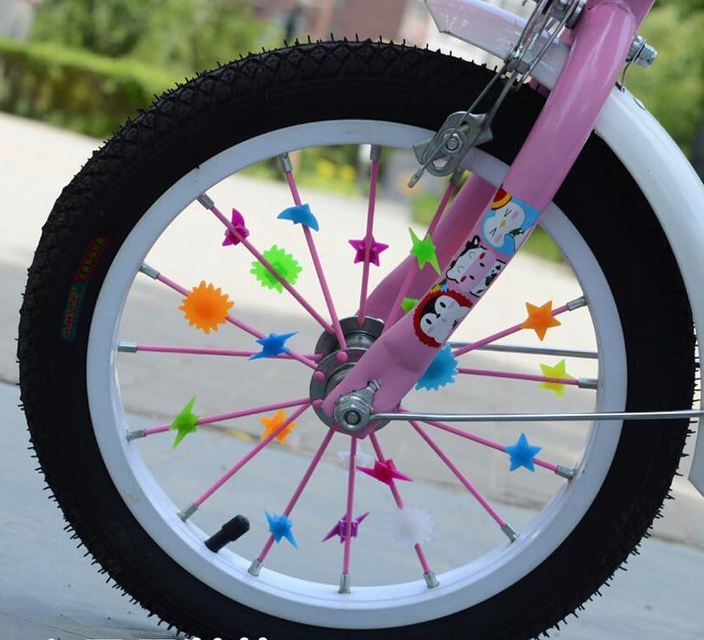 Girls Bike Accessories Suerico Girls Bike Decorations Kit - Spoke Beads ...