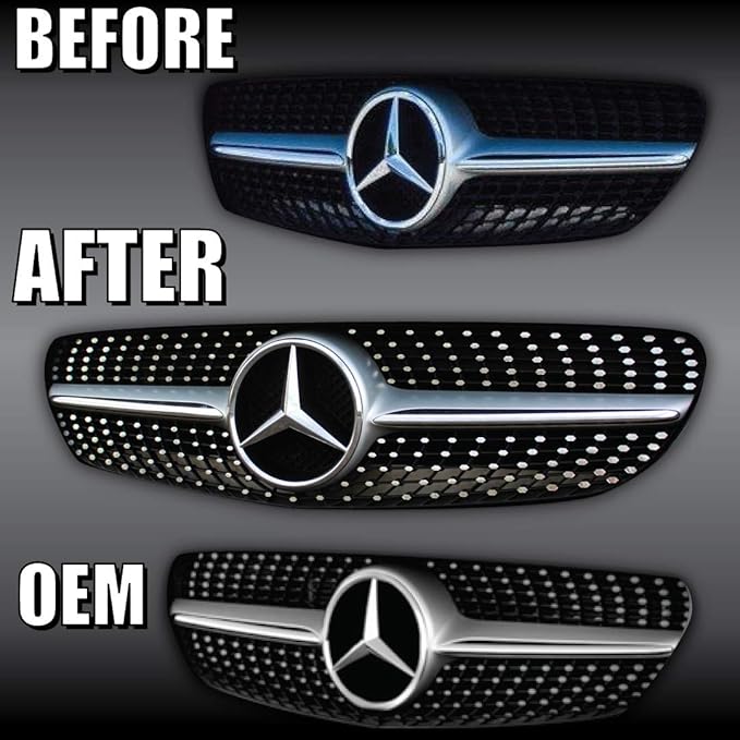 Amazon.com: Mercedes Benz C Class A Class CLA GLC300 S550 Diamond ...