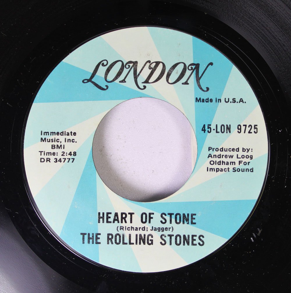 - THE ROLLING STONES 45 RPM HEART OF STONE / WHAT A SHAME - Amazon.com ...