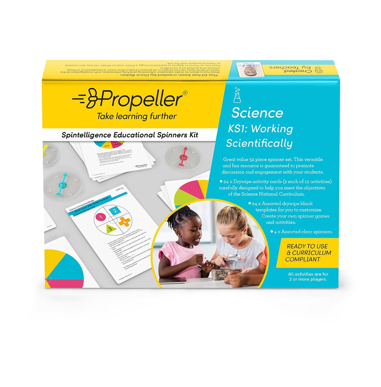 Spintelligence, KS1, Working Scientifically – BigaMart