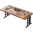 Amazon.com: Coleshome 78 Inch Executive Desk with USB Ports, Large ...