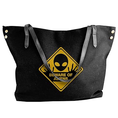 ENJOYNYN Womens Scary Road Signs Canvas Shoulder Bag Morocco | Ubuy
