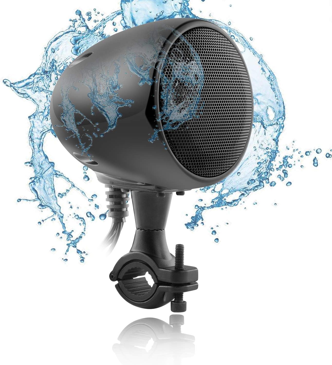 iMESTOU Motorcycle Audio System 4 Inch Bluetooth Stereo Speakers ...