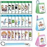 Amazon.com: My Toilet Routine Cards 12 Flash Cards for Visual aid ...