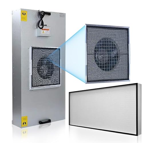 HEPA H14-Filter Laminar Flow Hood Updated FanFilter Unit（Include HEPA ...