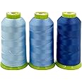 Amazon.com: Tortoise 3 Cones Heavy Duty Thread of 2000 Yards Each Spool ...