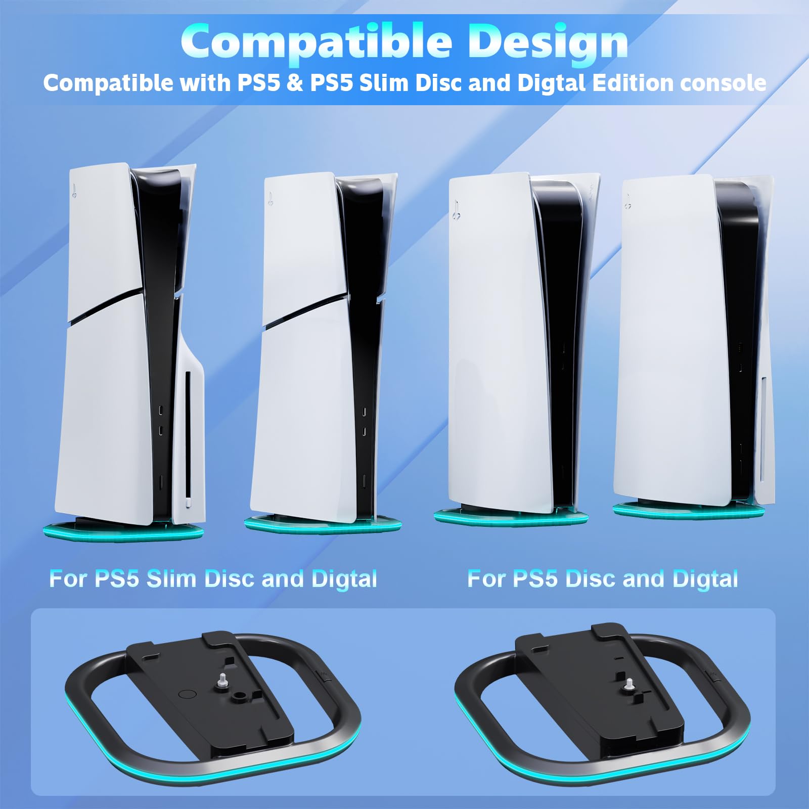 Mua Vertical Stand for PS5/PS5 Slim/PS5 Pro Consoles, PlayStation 5 ...