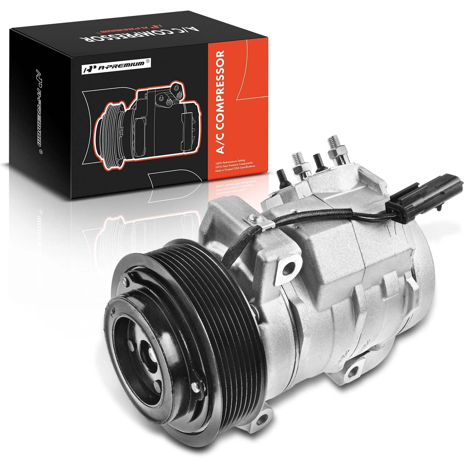 A-Premium A/C Compressor with Clutch Compatible with Dodge Ram 1500 ...