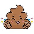 Amazon.com: Poop Emoji Sticker 4 Inch Funny Humor Smiley Bathroom ...