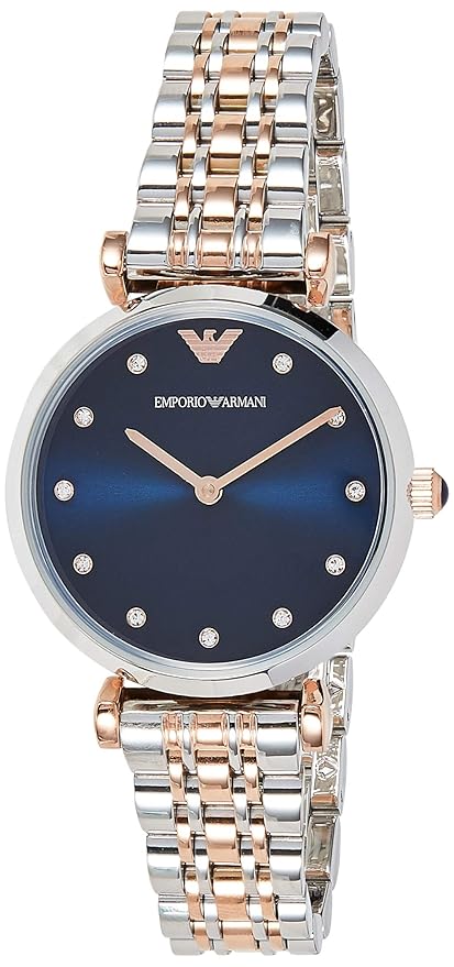 Buy Emporio Armani Analog Blue Dial Women's Watch-AR11092 at Amazon.in