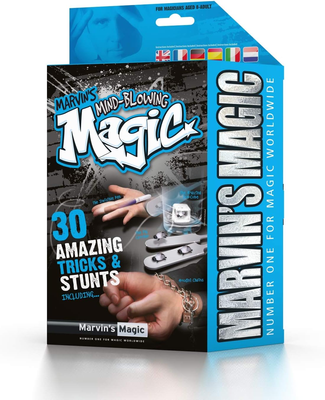 Marvin's Magic MMB 5707 Magic Tricks 30 Blue Multilingual, Multi ...