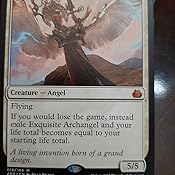 Amazon.com: Magic The Gathering - Exquisite Archangel - Aether Revolt ...