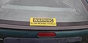 Amazon.com: AV Vehicle Decals, Warning Slow Moving Vehicle Bumper ...