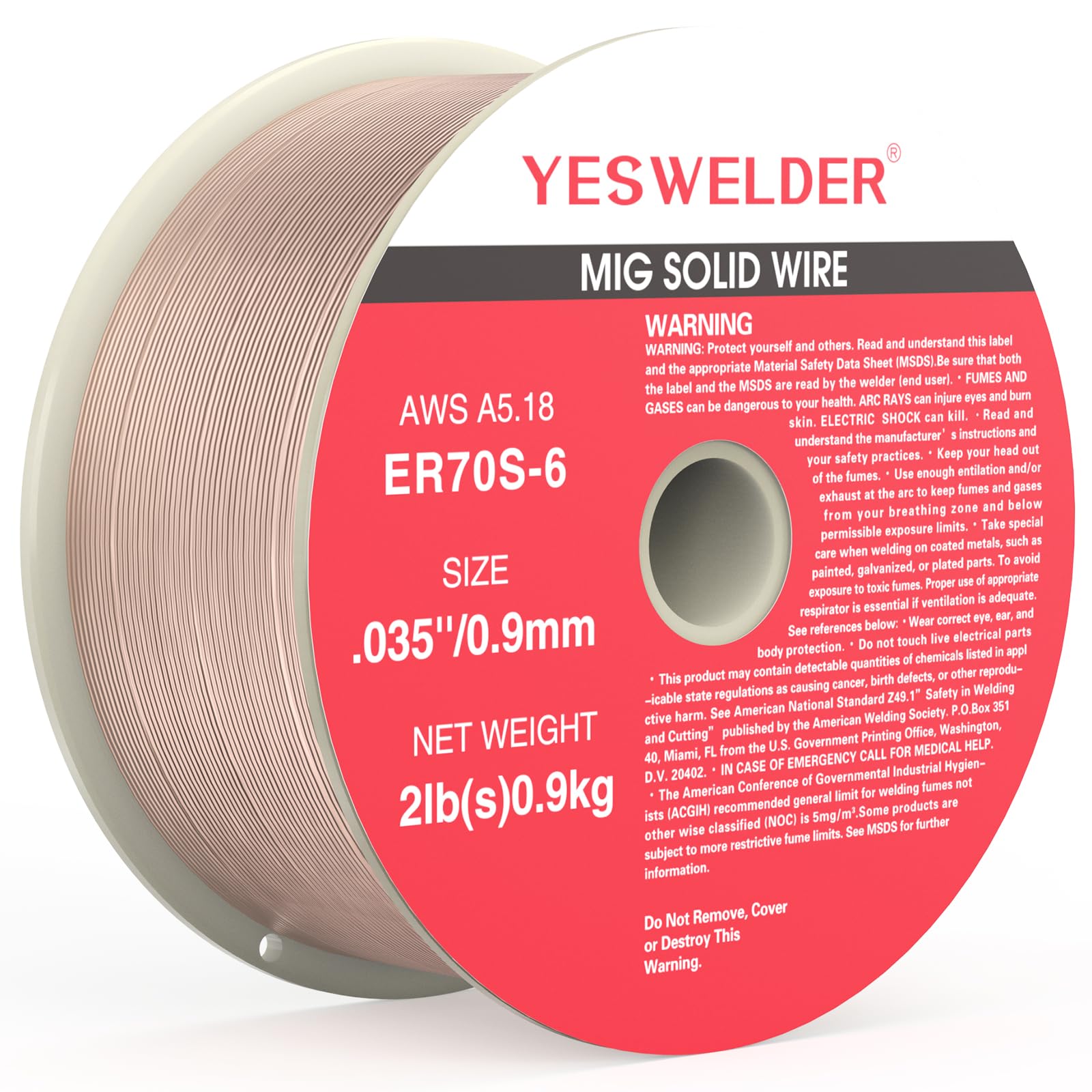 Mua YESWELDER ER70S-6 .035-Inch on 2-Pound Spool Carbon Steel Mig Solid ...