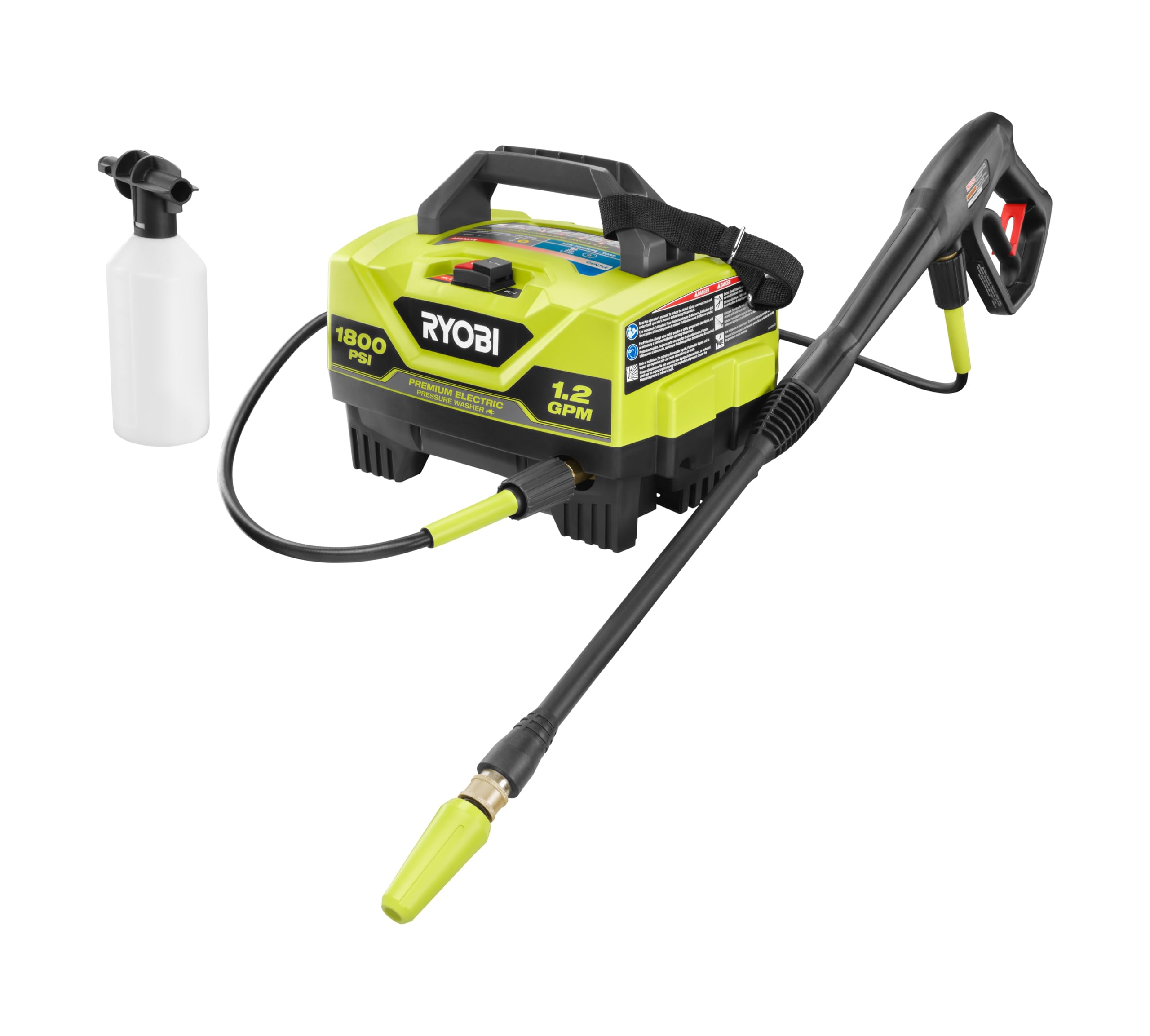 Mua 1,800 PSI 1.2 GPM Electric Pressure Washer, RY141820VNM trên Amazon ...
