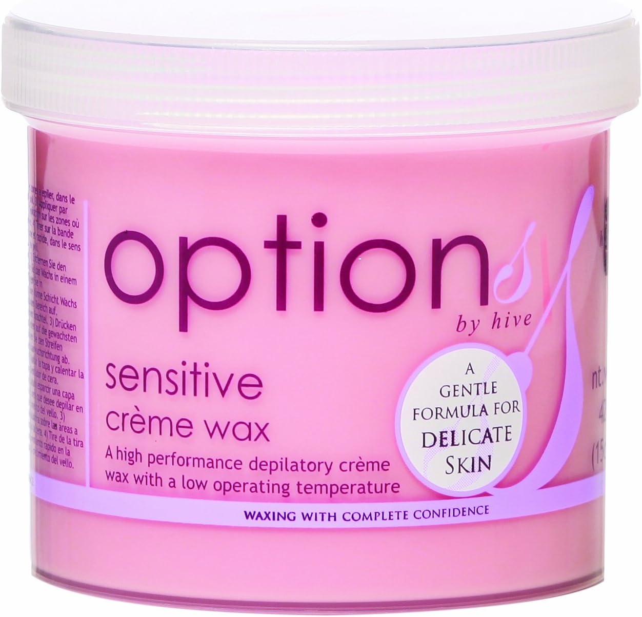Hive Options Sensitive Cream Wax A Gentle Formula for Sensitive Skin 425g: Amazon.co.uk: Health ...
