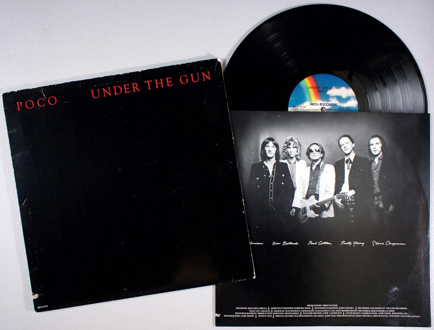 Poco - Poco Under The Gun MCA 5132 - 12" Vinyl Record LP Album ...