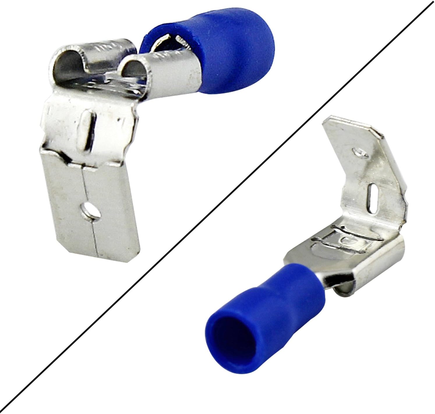 Aussel Full Insulated Piggyback Splice Spade Electrical Wire Crimp ...