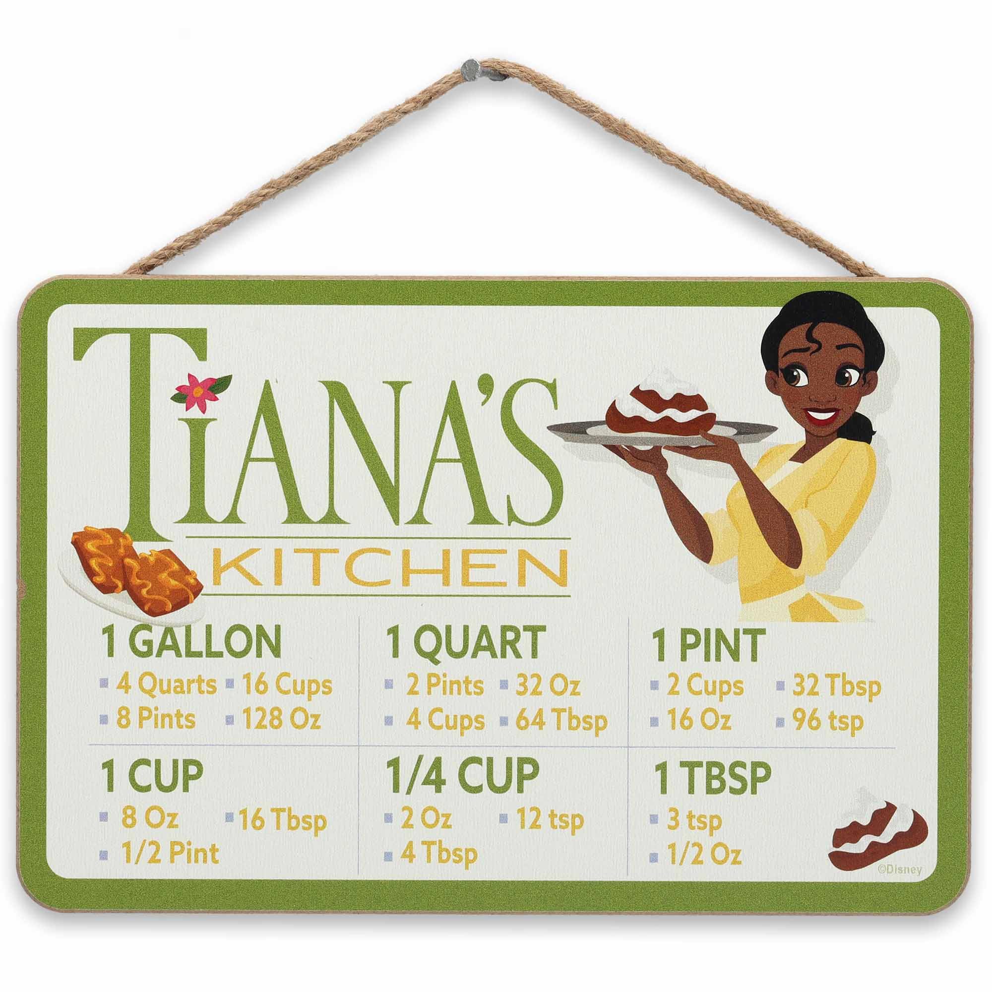 Mua Disney The Princess and The Frog Tiana's Kitchen Hanging Wood ...