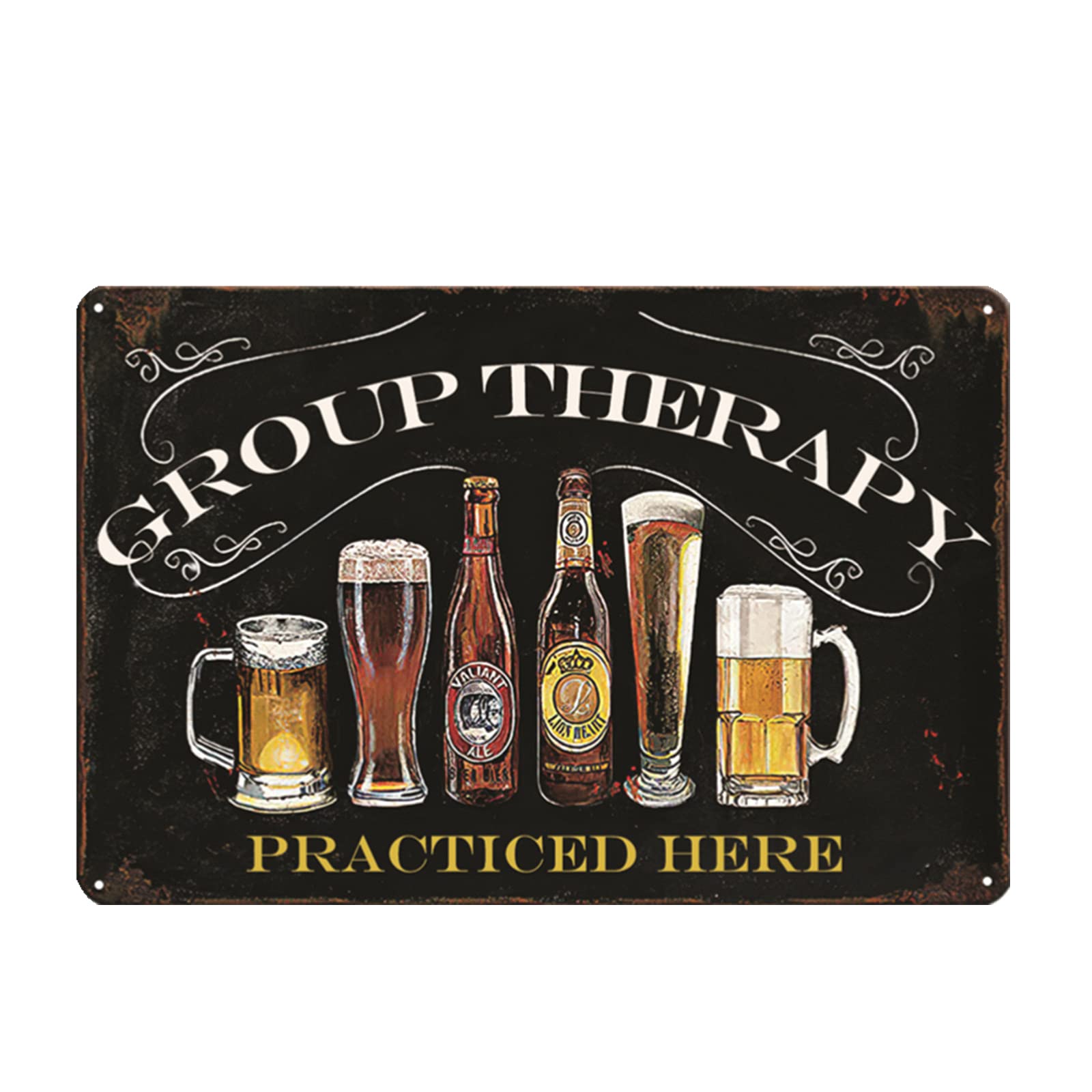 Bar Wall Decor Beer Signs Metal Tin Sign For Patio Backyard And Pool ...