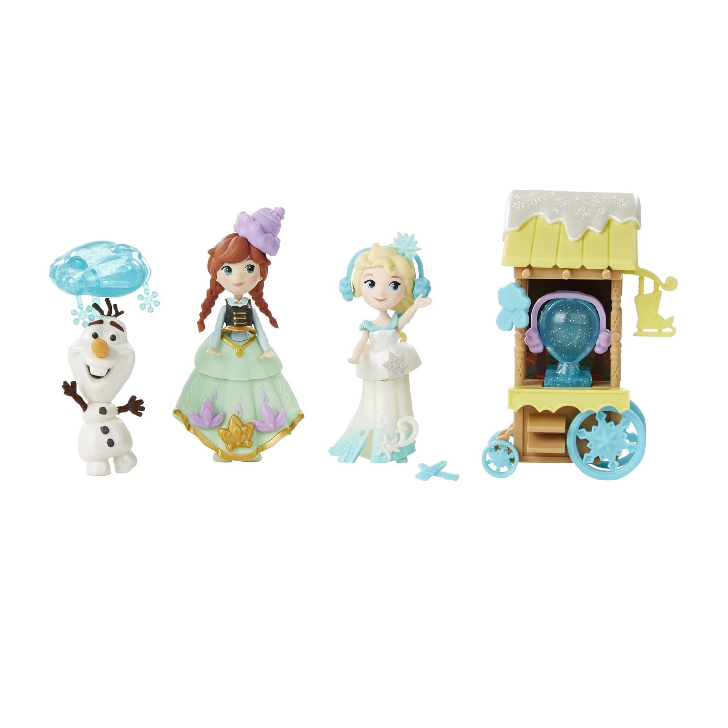 Disney Frozen Little Kingdom Ice Skating Scene Set: Amazon.co.uk: Toys ...