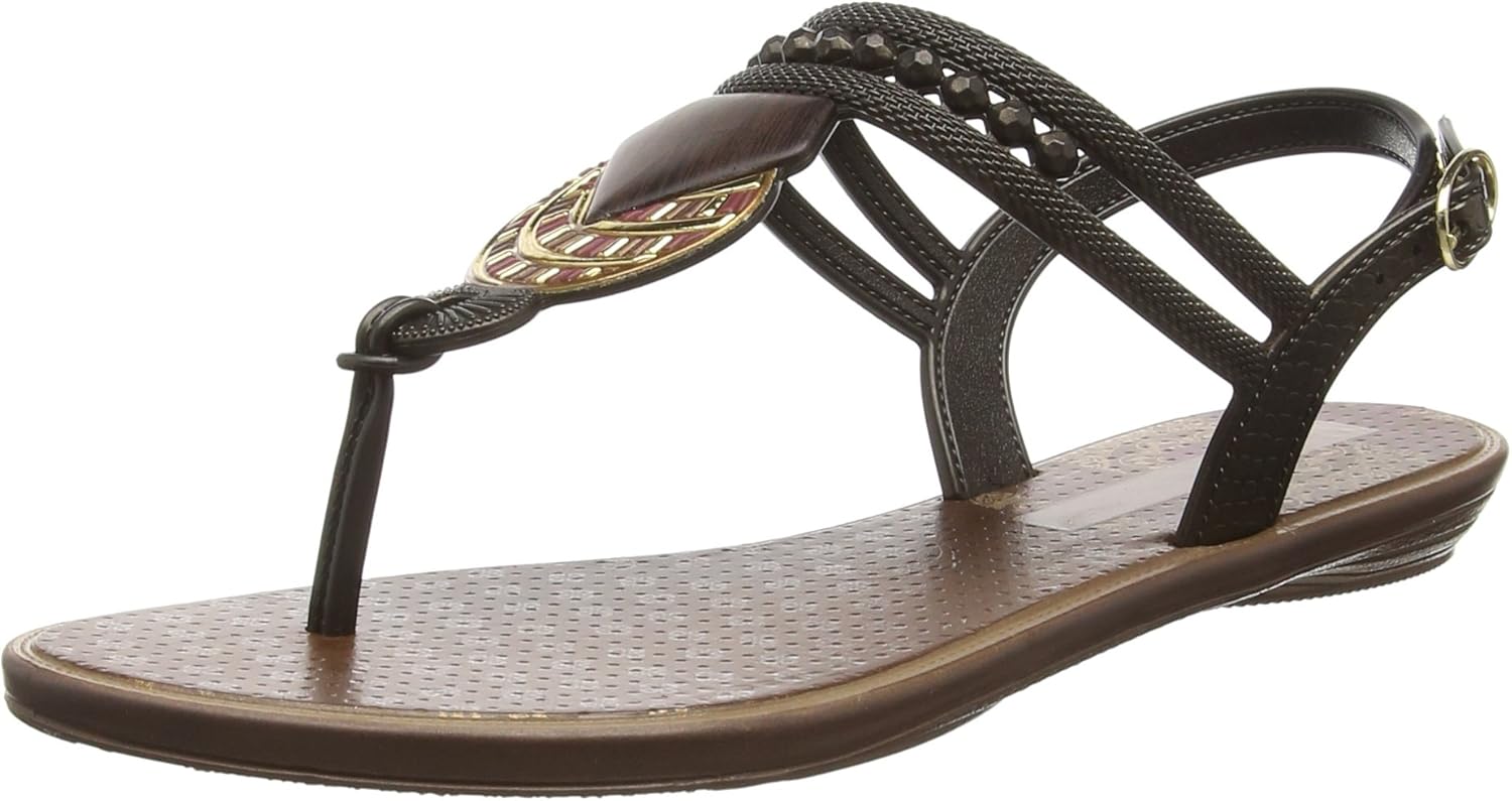 Grendha Tribal II, Women's Sandals, Brown (Dark Brown), 3 UK (36 EU ...