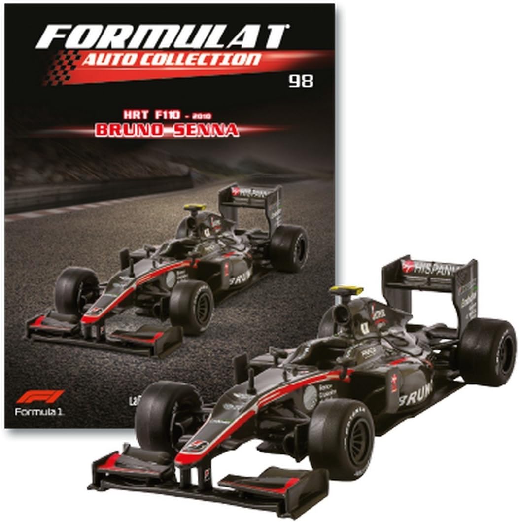 EDICOLA F1 HRT F110 2010 Bruno Senna Formula 1 Collection 1:43 Model ...