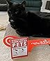 Amazon.com: Pet Inside Finder Sticker - 4 Pack - Adhesive on FRONT and ...