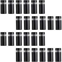 Plexiglass Mounting Hardware 24-Pack Stainless Steel - 1x1 Inch Sign ...