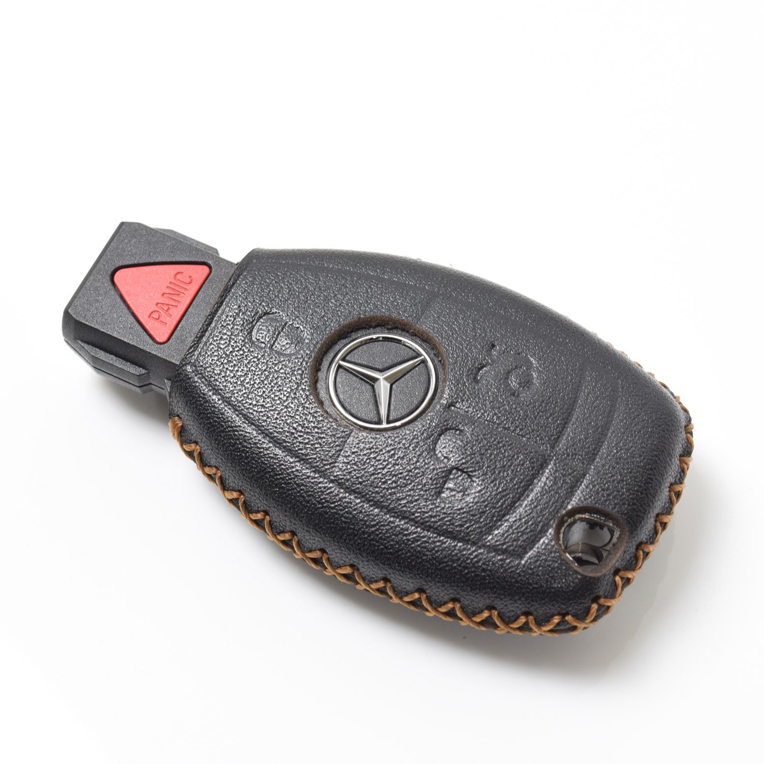 Vitodeco Leather Keyless Entry Remote Control Smart Key Case Cover With ...