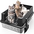 Amazon.com: XXXL Stainless Steel Litter Box,Extra Large 28" L x 20" W ...