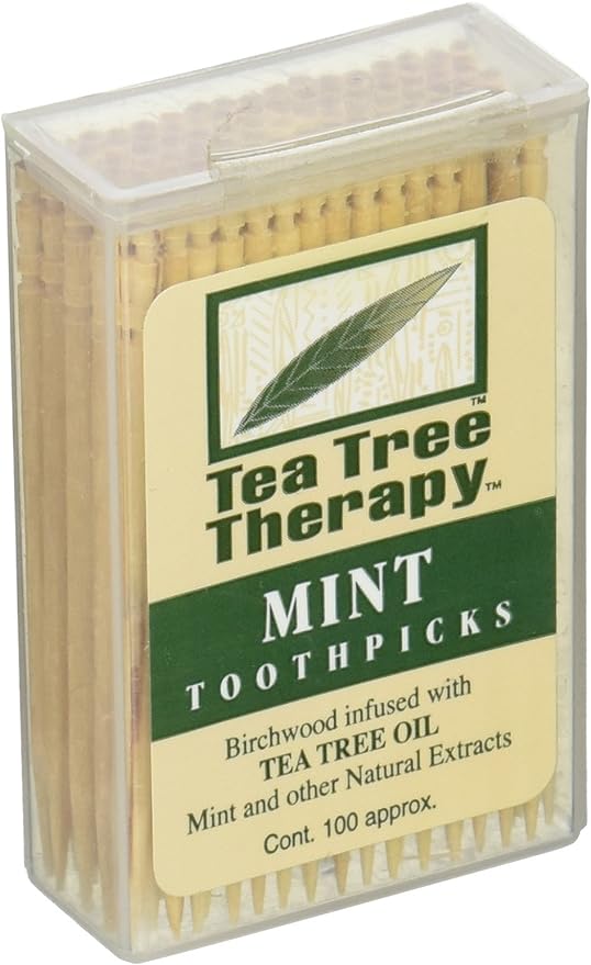 Tea Tree Therapy Toothpicks Tea Tree Therapy 100 ct Toothpick by Tea ...