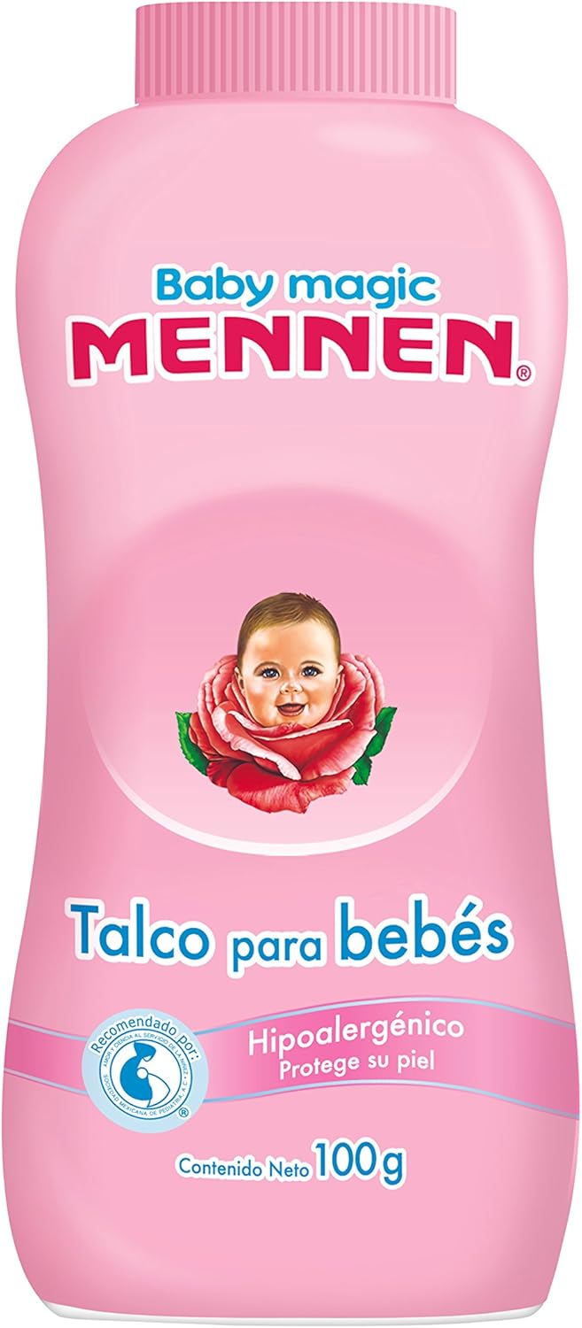 Mennen Baby Magic Talco, 100 g, rosa: Amazon.com.mx: Salud, Belleza y ...