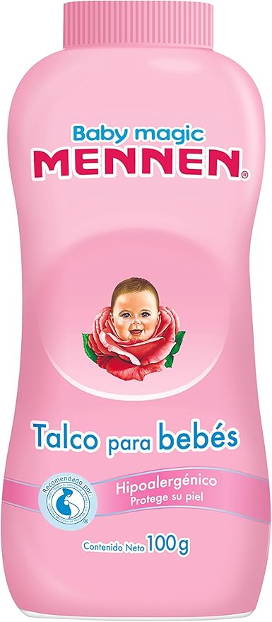 Mennen Baby Magic Talco, 100 g, rosa: Amazon.com.mx: Salud, Belleza y ...