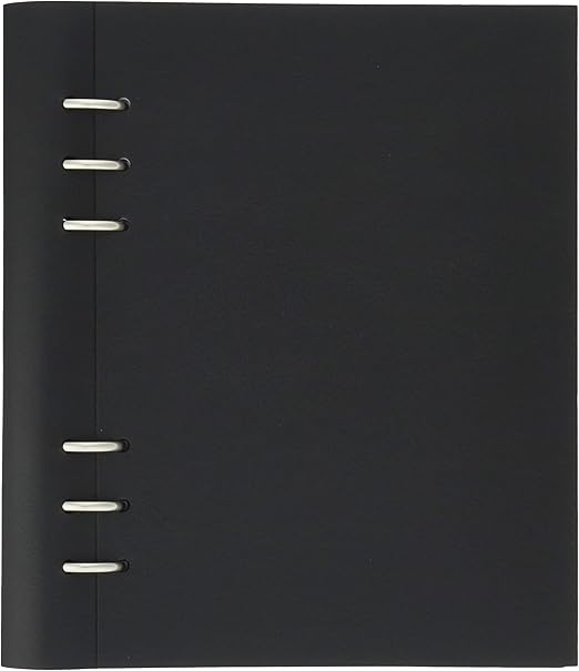 Filofax Clipbook Refillable Notebook - Black: Amazon.co.uk: Office Products