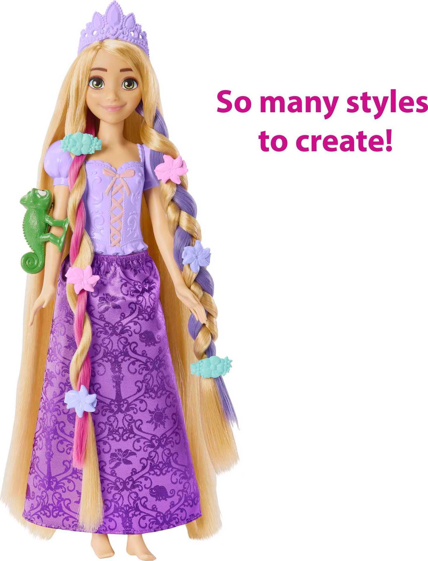 Mua Mattel Disney Princess Rapunzel Fashion Doll with 2 Color-Change ...