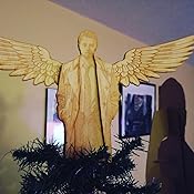 Amazon.com: Crafts - Castiel Christmas Tree Topper 15x8x2in: Handmade