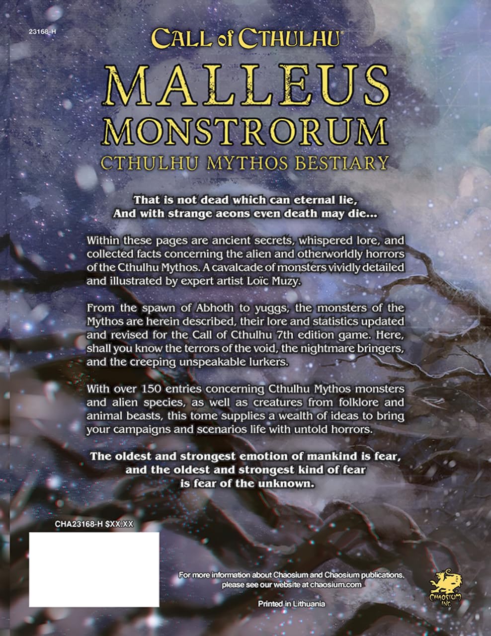 Mua Call of Cthulhu: Malleus Monstrorum: Cthulhu Mythos Bestiary Call ...