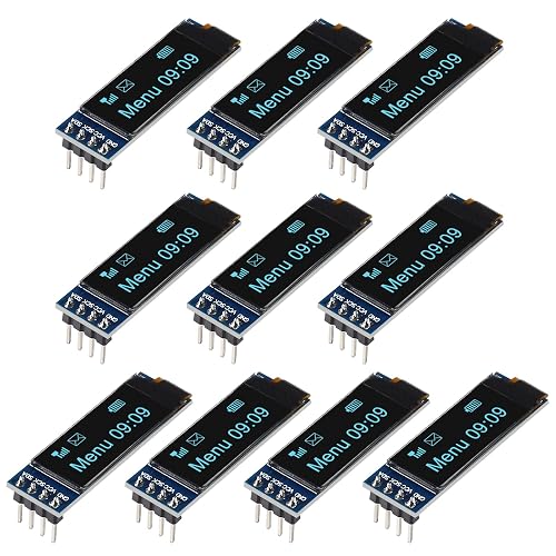 10 Pieces I2c Display Module 0 91 Inch I2c Oled Display Module I2c Oled